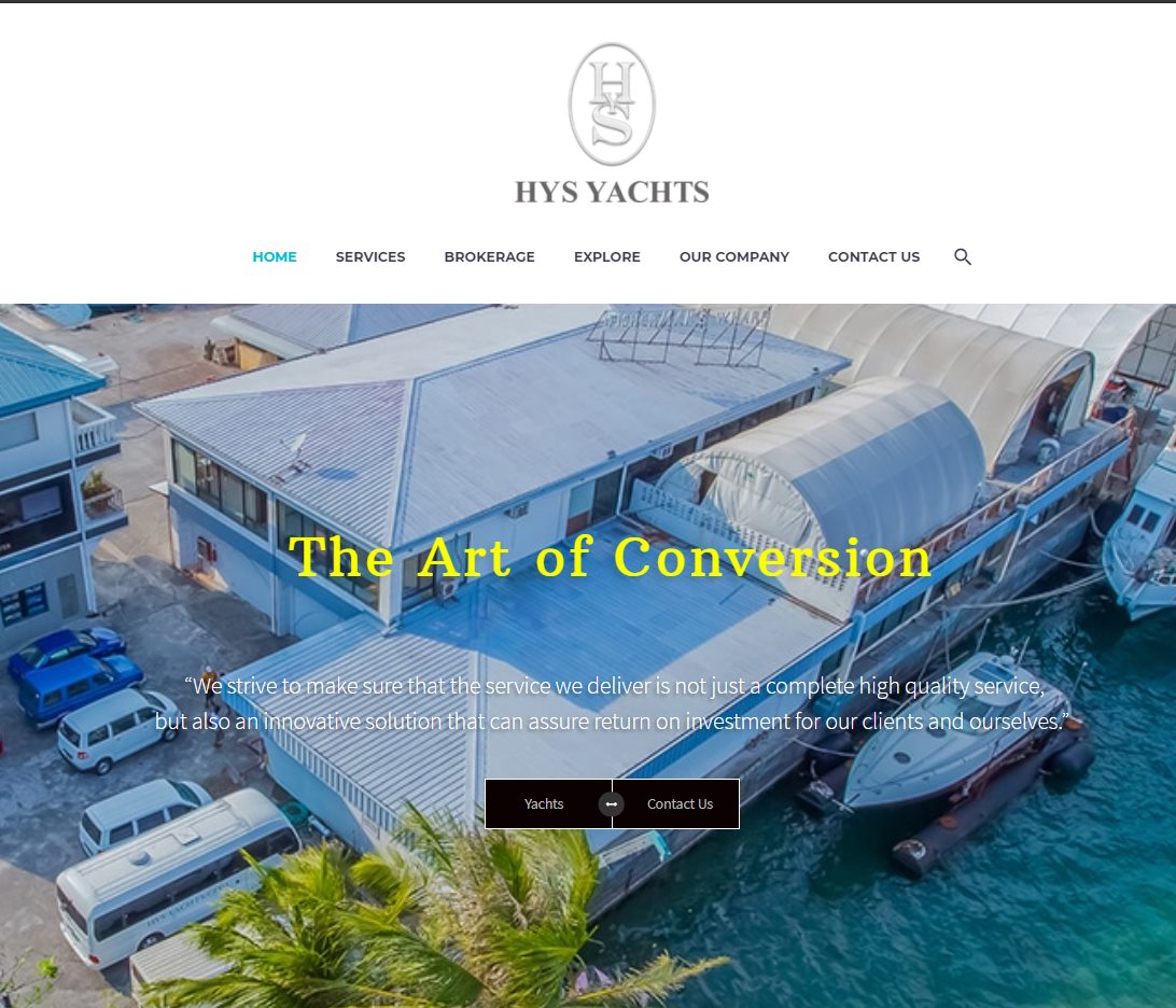 HYS Yachts | Conversion & Refit | Sunseeker Philippines