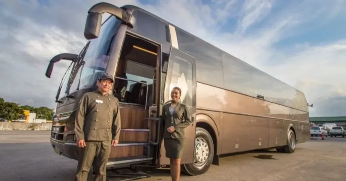 Luxury Bus with Meeting Area - The Luxe Guide